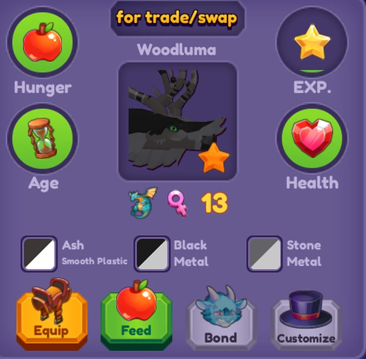 trading woodluma! | Fandom