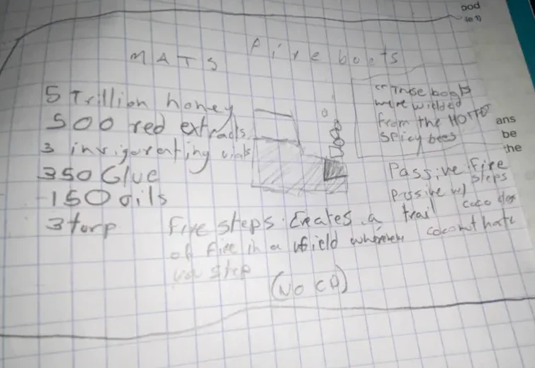 bss ideas i made in math class this week | Fandom