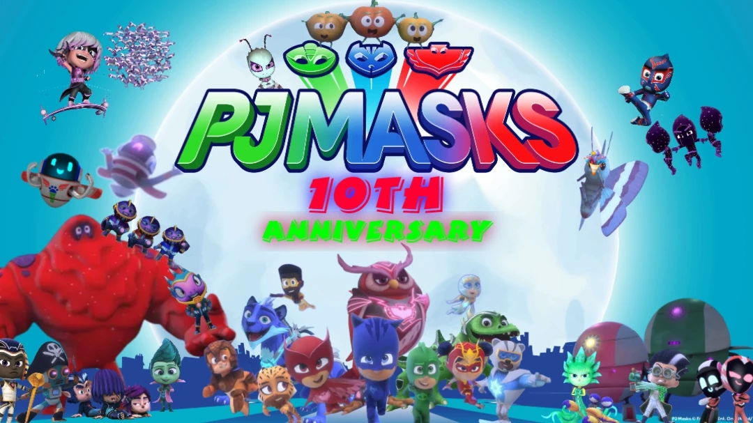 HAPPY 10TH ANNIVERSARY PJ MASKS | Fandom