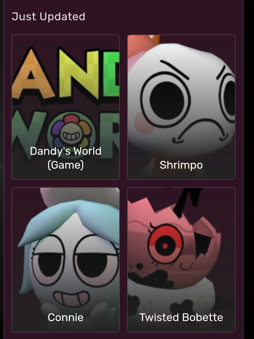 In Dandy's World, Connie Boolynski wondered where Shrimpo was? | Fandom