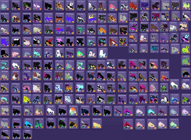 so i put together an image of my main accounts + venid and aya alt ...