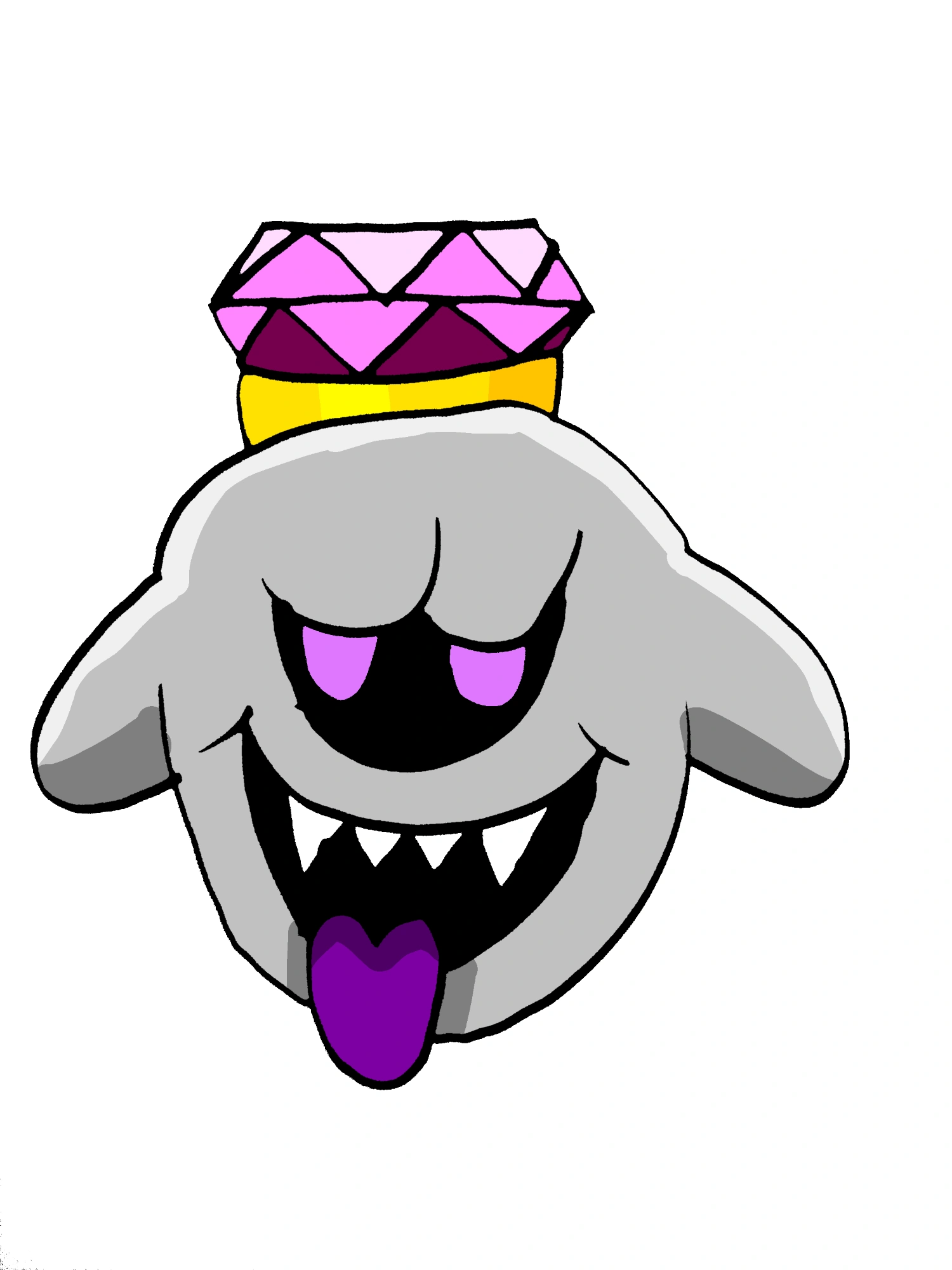 My drawing of King Boo | Fandom