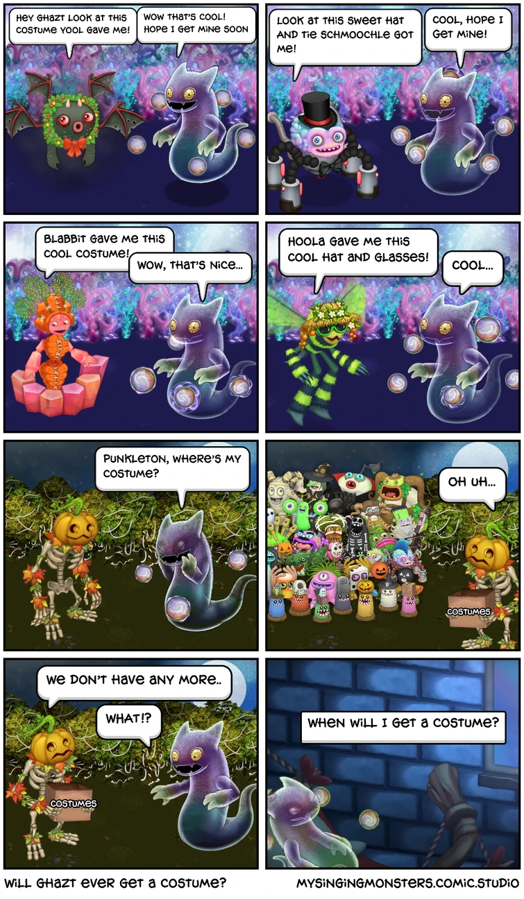 When will ghazt get a costume? | Fandom