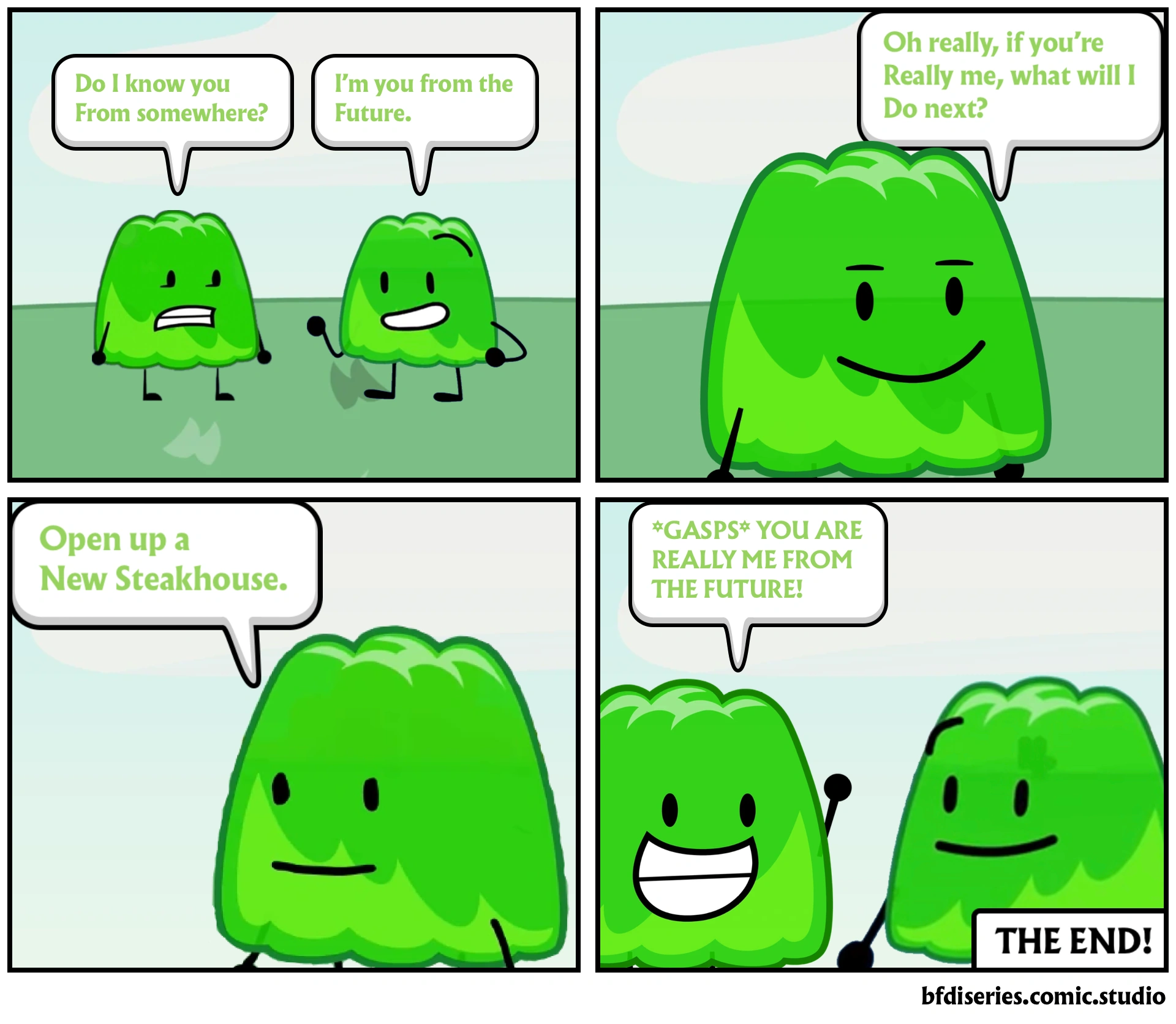 BFDI Comics: Gelatin meets Gelatin | Fandom