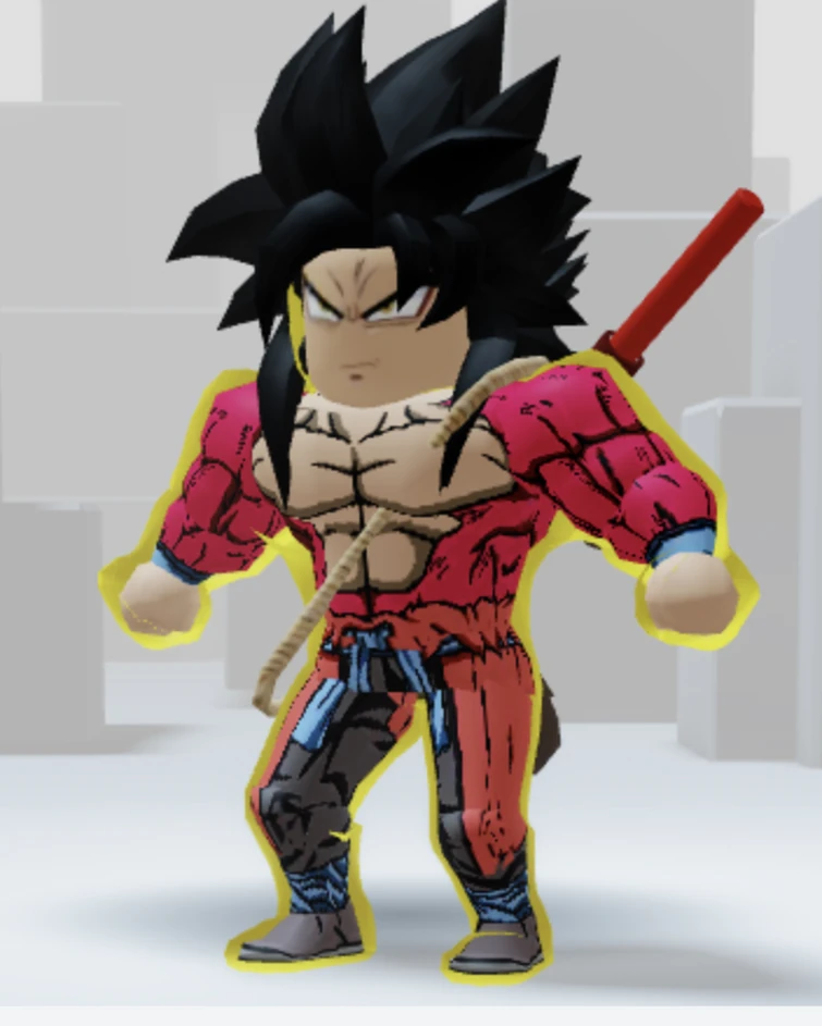 This is the closest I could get to making a Xeno Goku roblox | Fandom