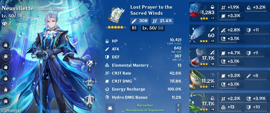 hows my Neuvi build? (gonna level him to lv 70 friday) | Fandom
