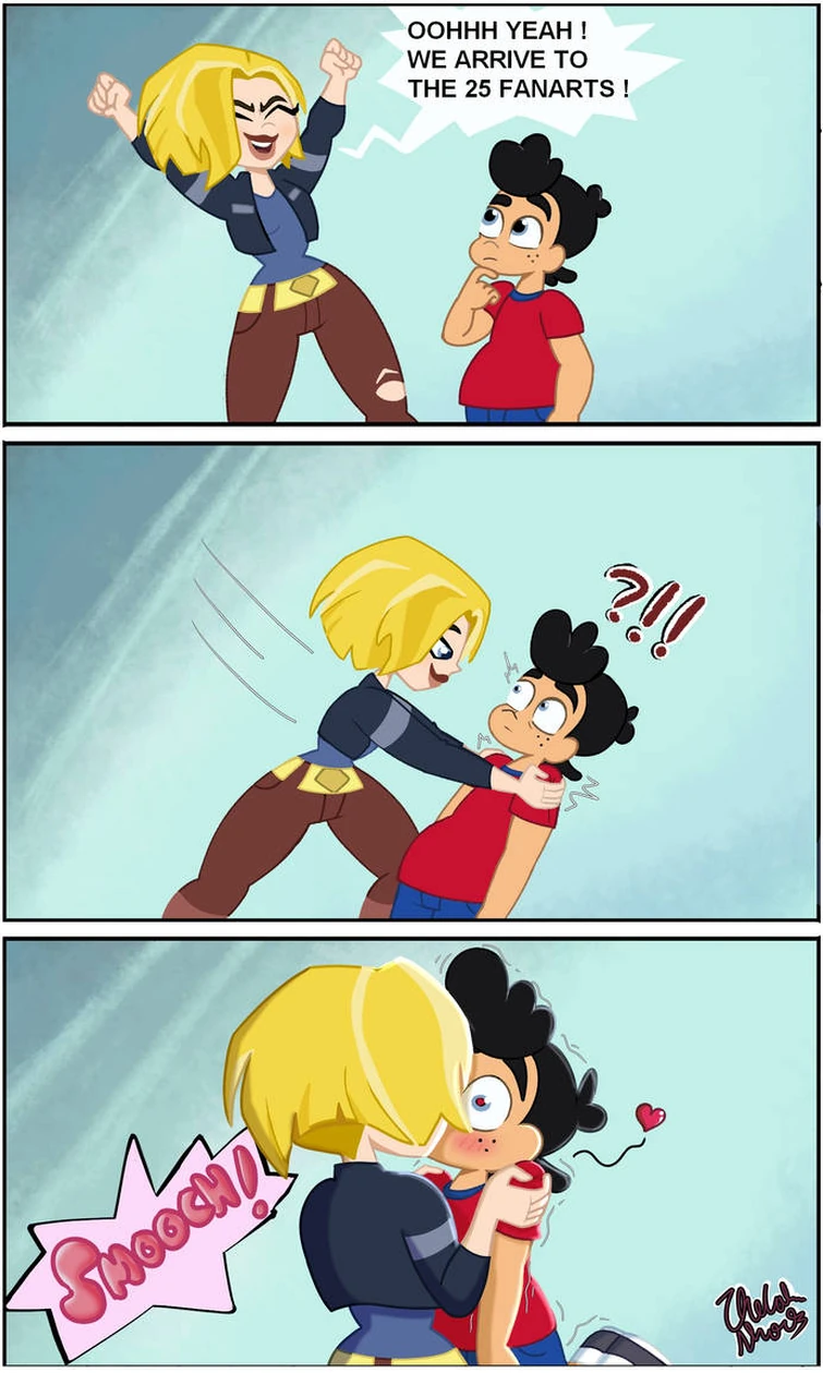 Kara X Garth 25 fanarts by TheCalmShock on DeviantArt | Fandom