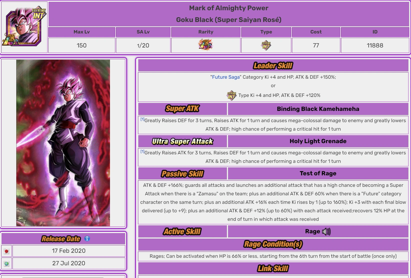 EZA Concept for LR Rose Goku Black | Fandom