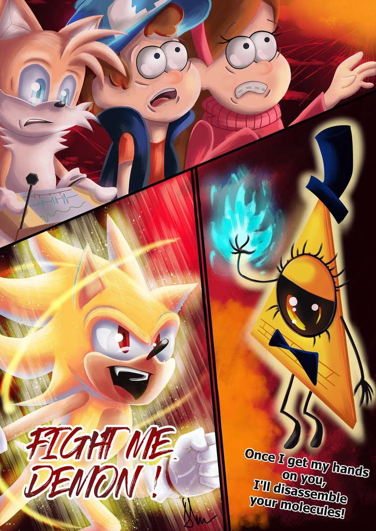 Archie Sonic Vs Bill Cipher | Fandom