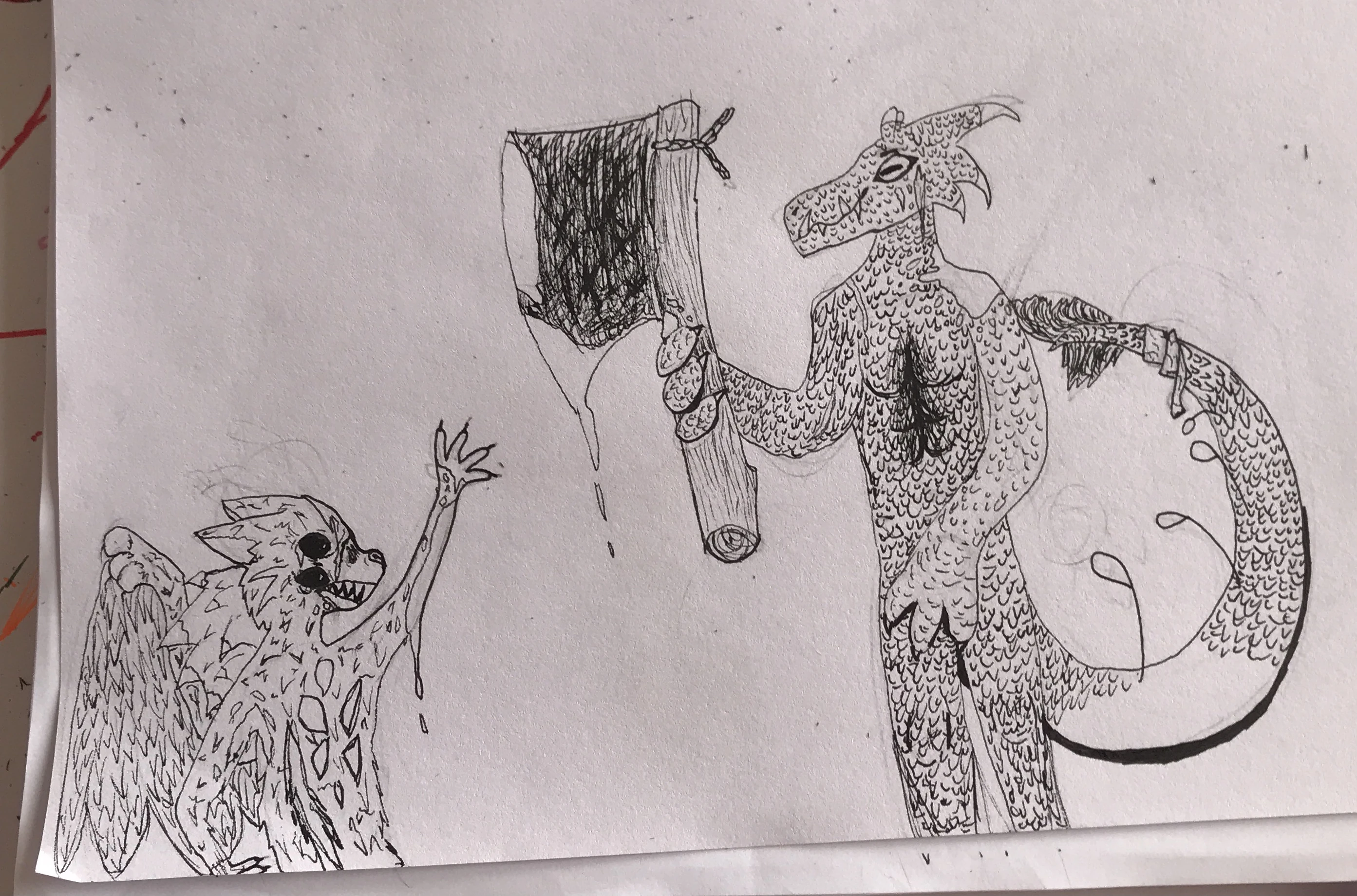 Close till line art done for brute TW:BLOOD | Fandom