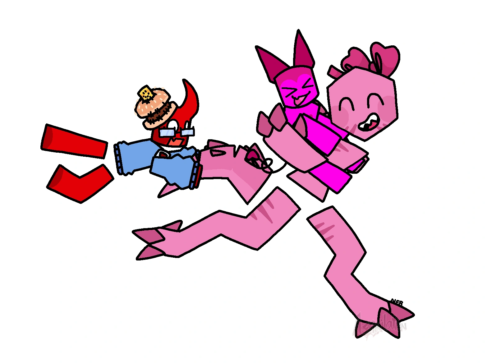 Colorful Trio! (Assimilation Art) | Fandom