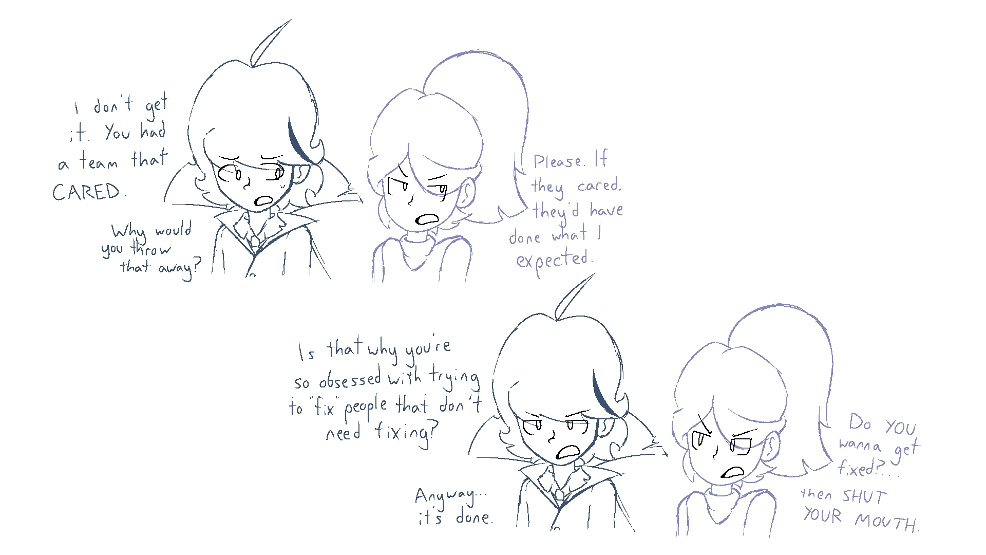 villain au (Clock and Horrible Person Liy) | Fandom