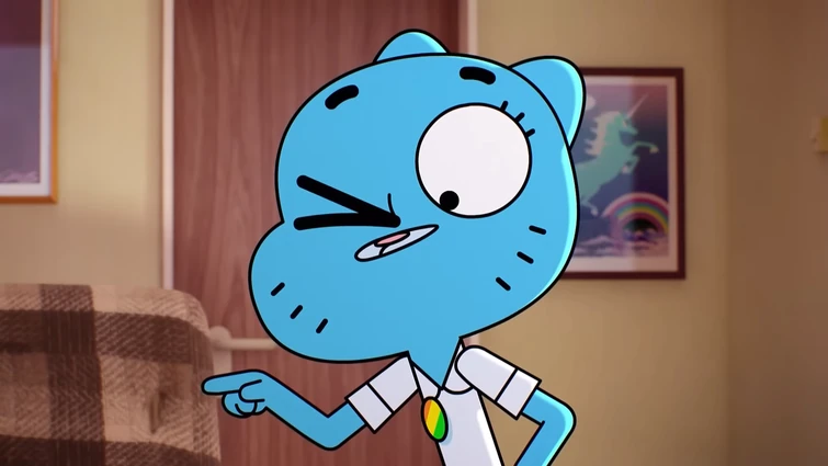 What The Amazing World of Gumball episode Nicole wink her eye 😉 | Fandom