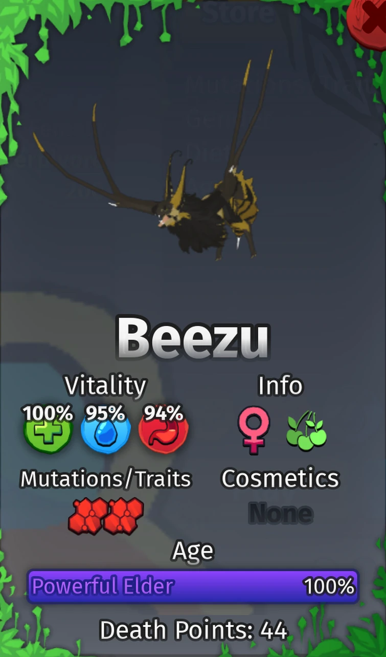 Double Red Trait Beezu 🐝🛑🛑 | Fandom