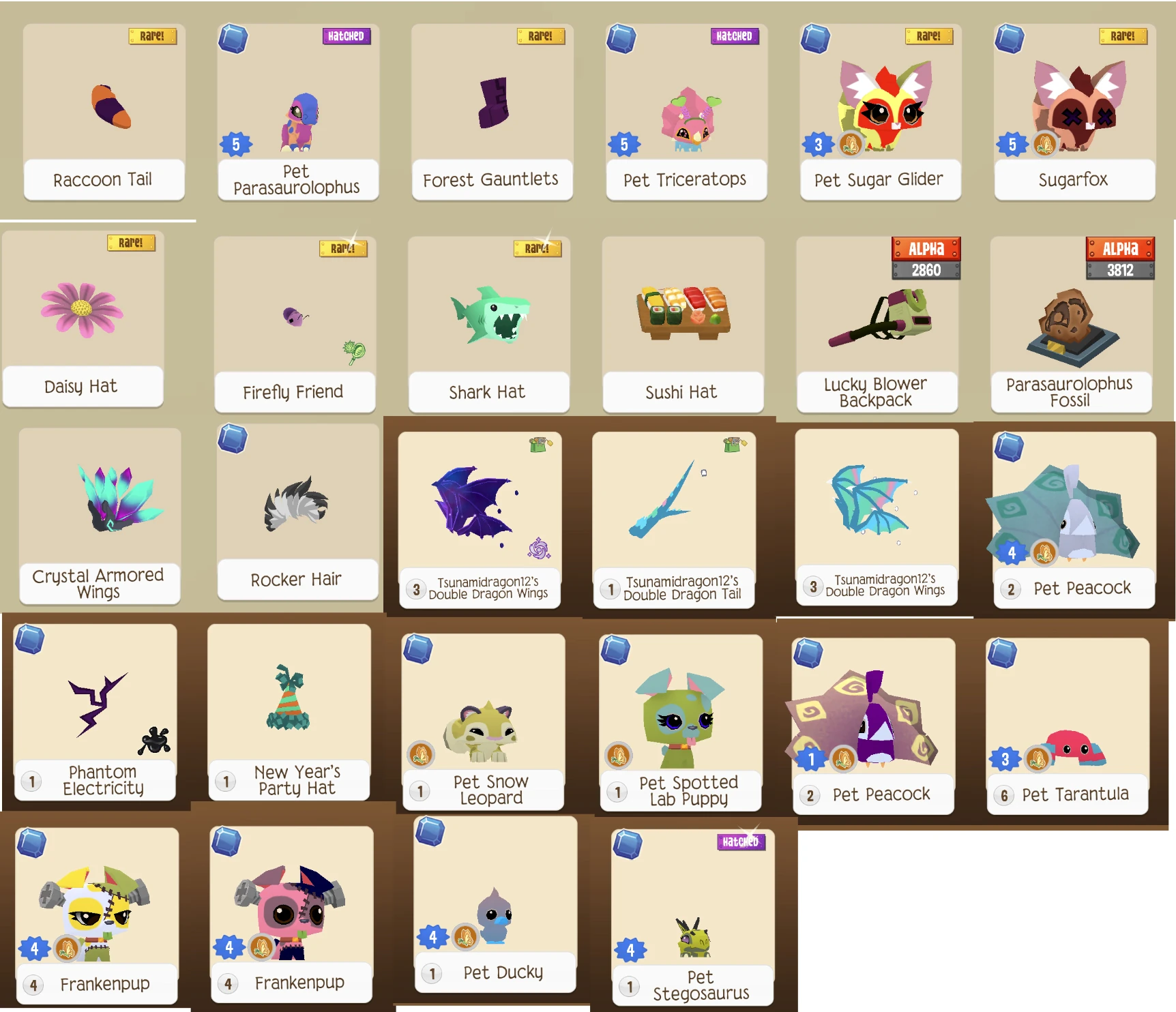Trading a few things incl ruby pets | Fandom