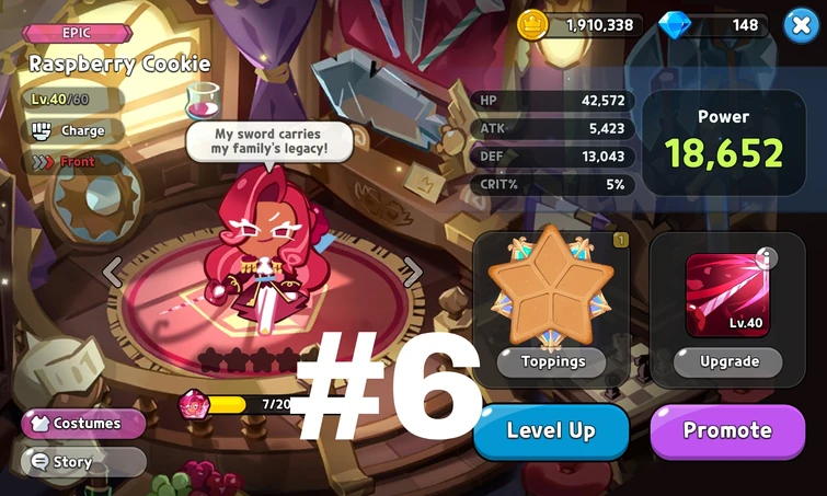 Mah top 10 strongest cookies | Fandom