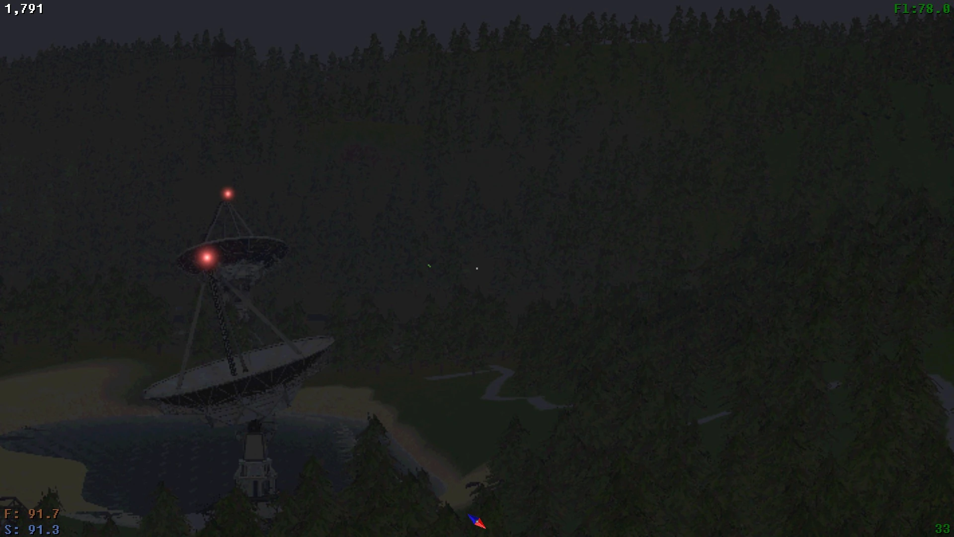 It is out there.. (the 2 bright green pixels slightly to the left of ...