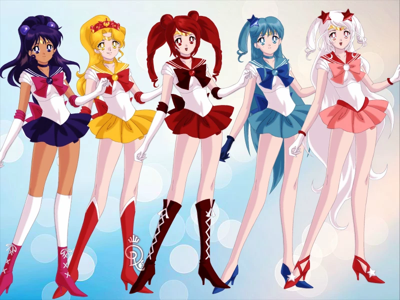 Look, I just made the female Numberblocks as Sailor Scouts! | Fandom