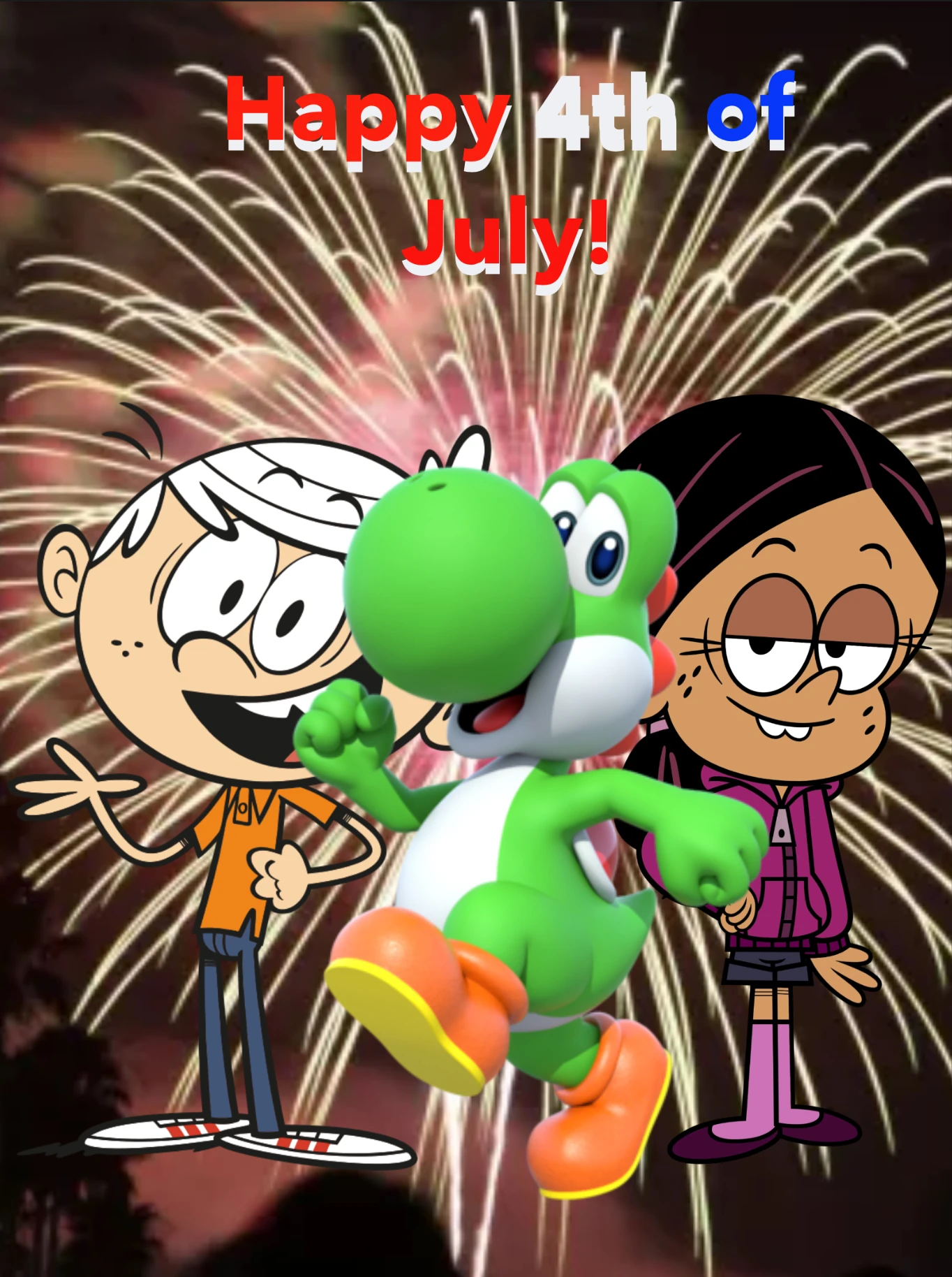 Happy 4th of July from Yoshi! | Fandom