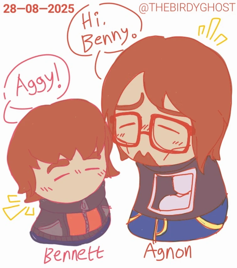 My original Miis; Arkkin, Bennett, Agnon, and Vincentio, featuring ...