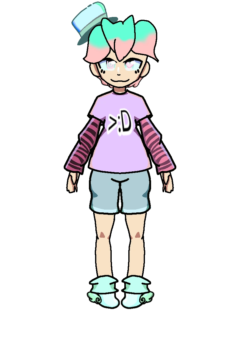 working on redrawing my old vtuber | Fandom