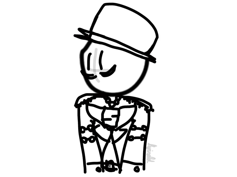 draw reginald with your non dominant hand | Fandom