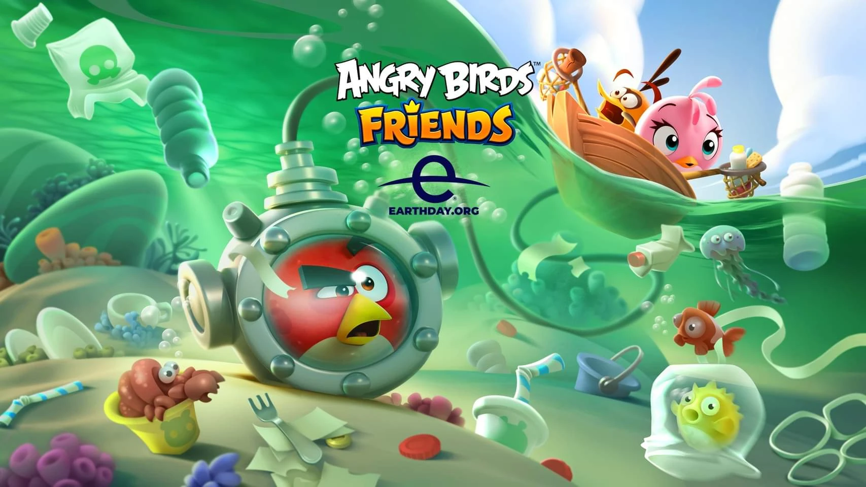 The Birds Helping Birds Tournament is available at angry birds friends ...