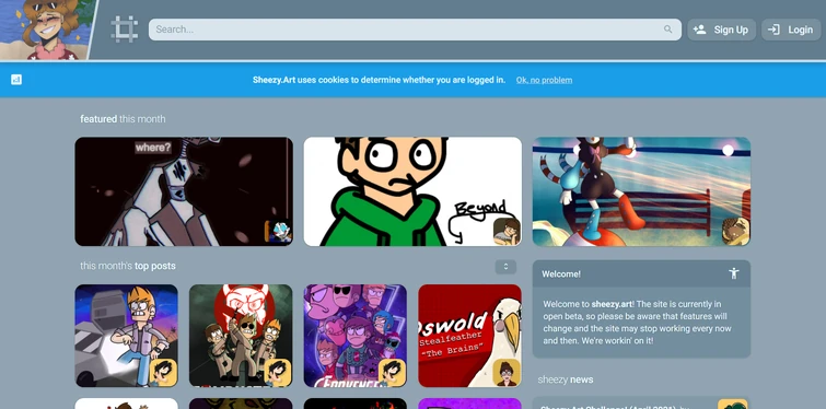 SheezyArt just returned, or a illegal return? | Fandom