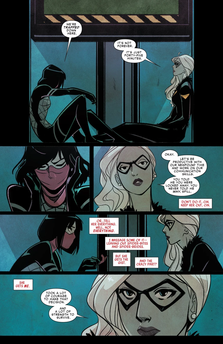 The Queer Love That Was Never Shown: Silk and Black Cat. | Fandom