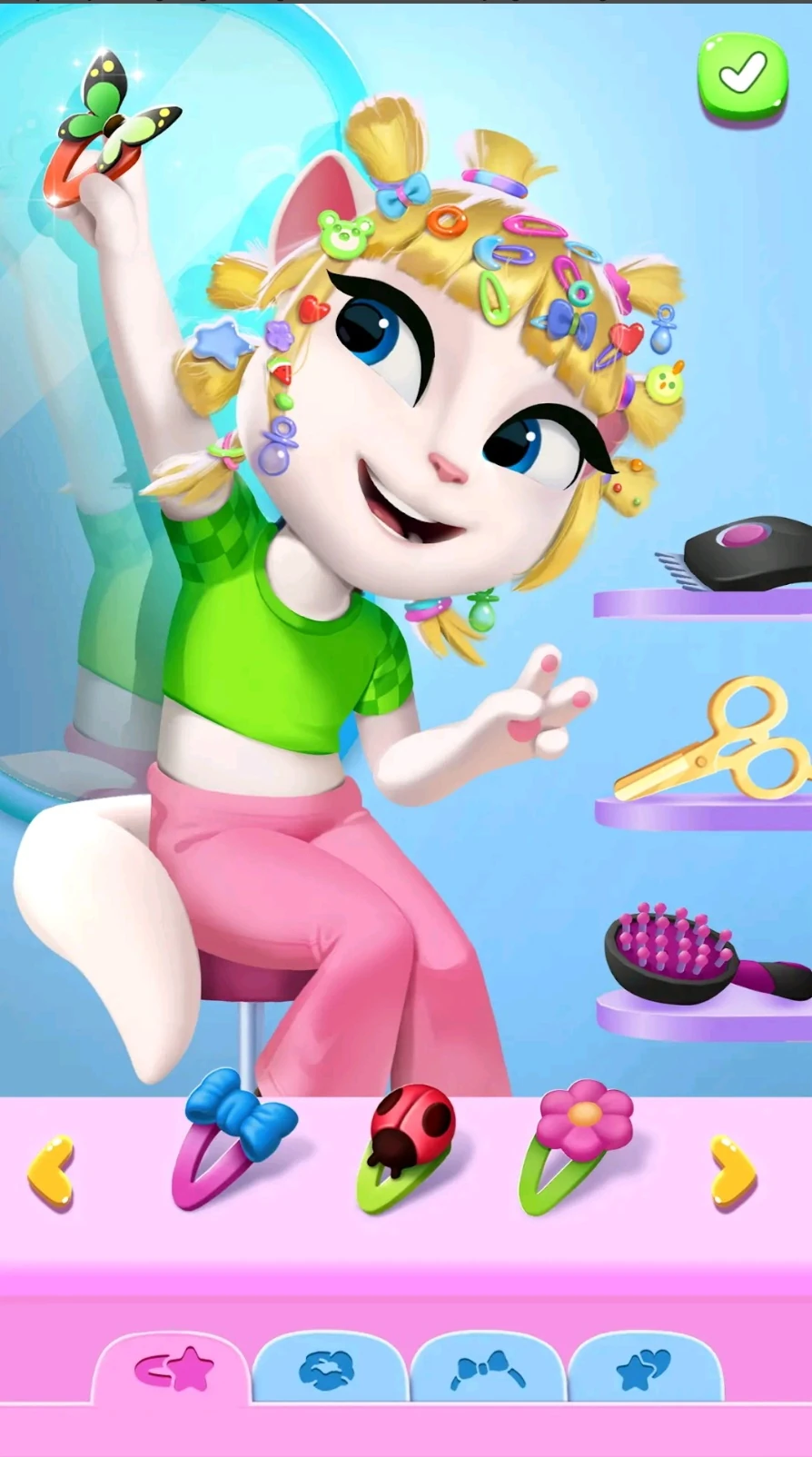 getting closer to Angela 2 update with hair salon? | Fandom