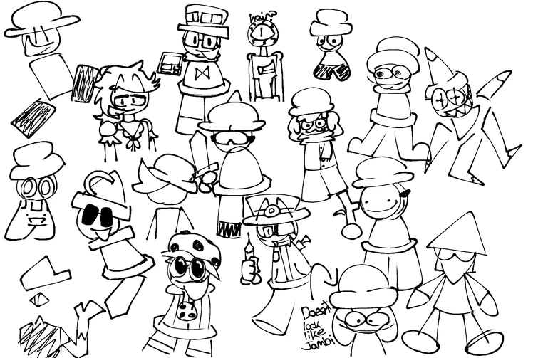 All the dnb oc drawings | Fandom