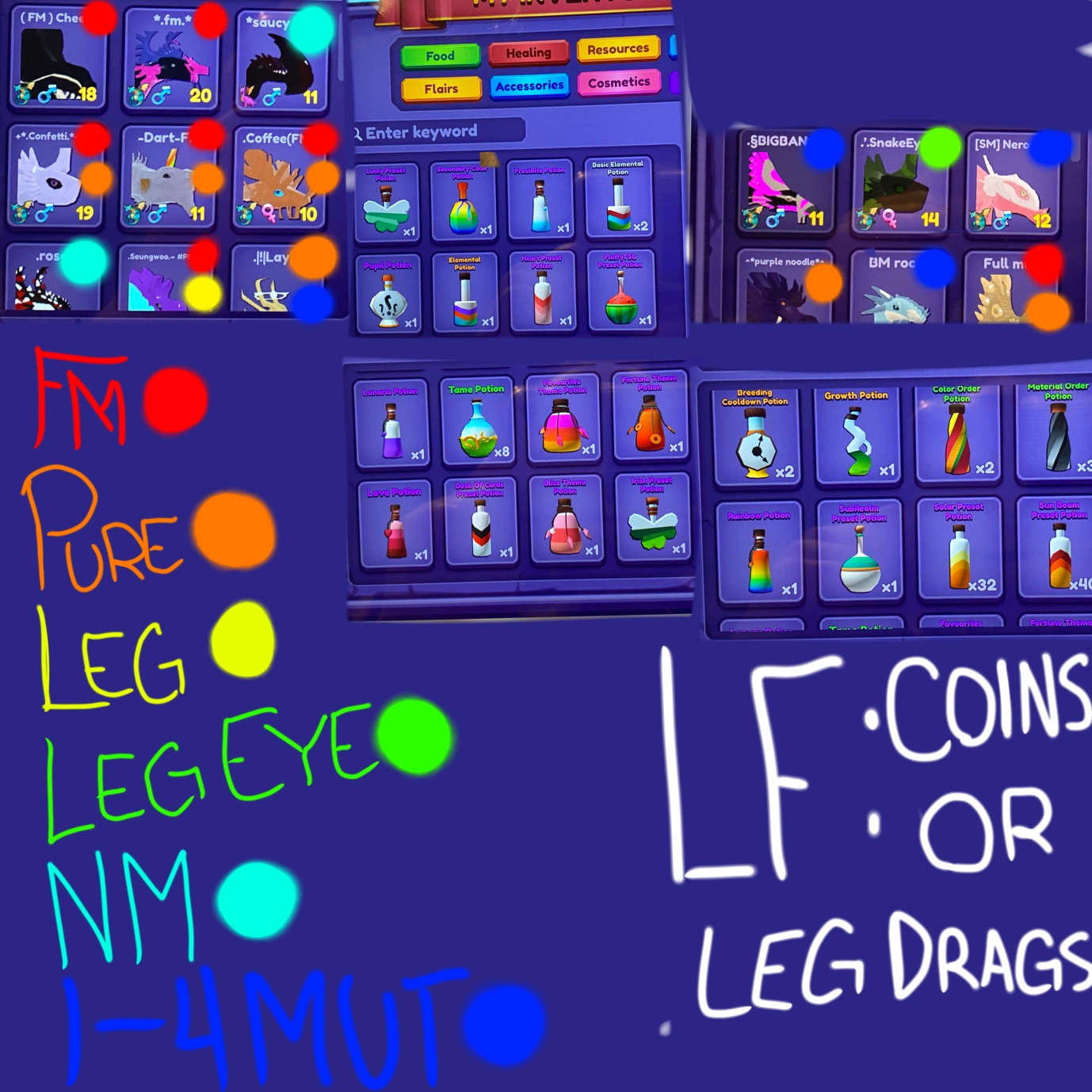 Lf: coins or leg dragons | Fandom