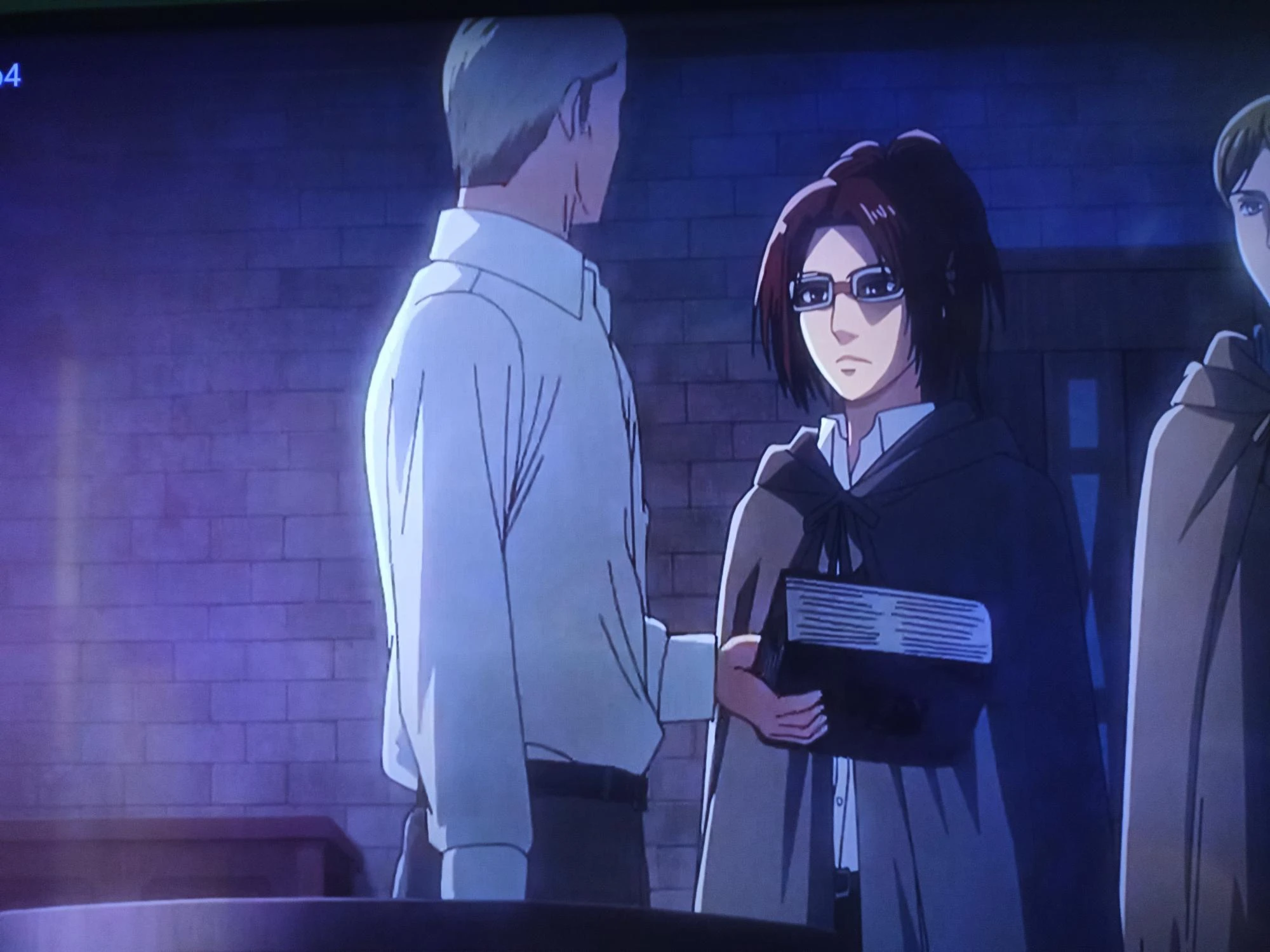 Why has erwin got both arms here? | Fandom