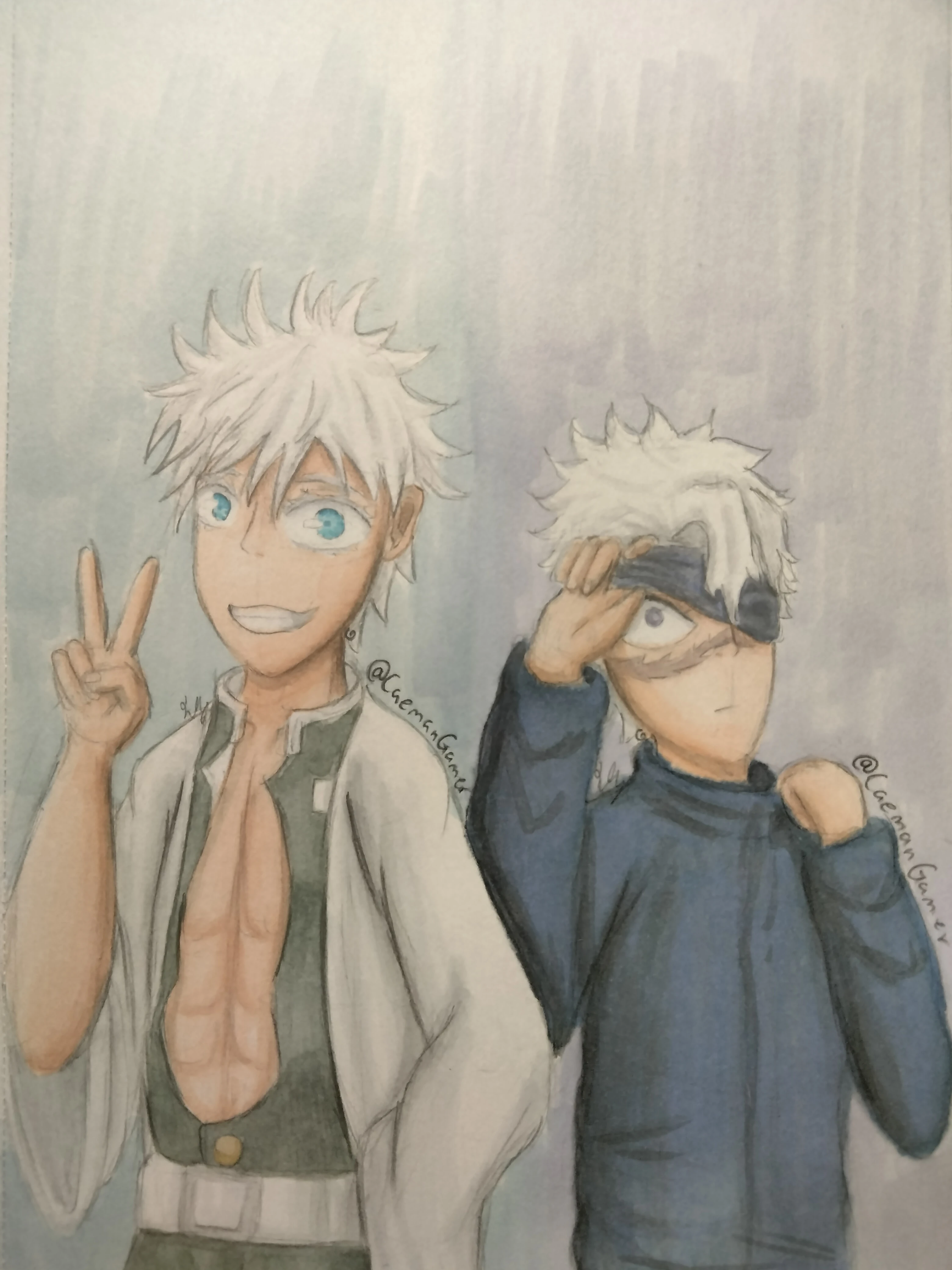 Gojo and Sanemi Outfit Swap | Fandom