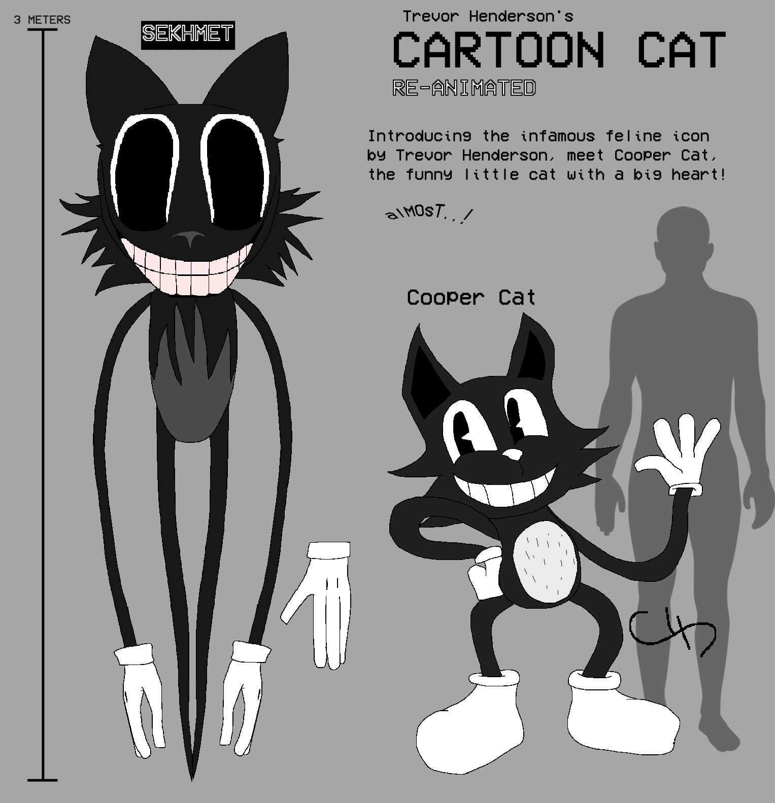 Cartoon cat trevor henderson store