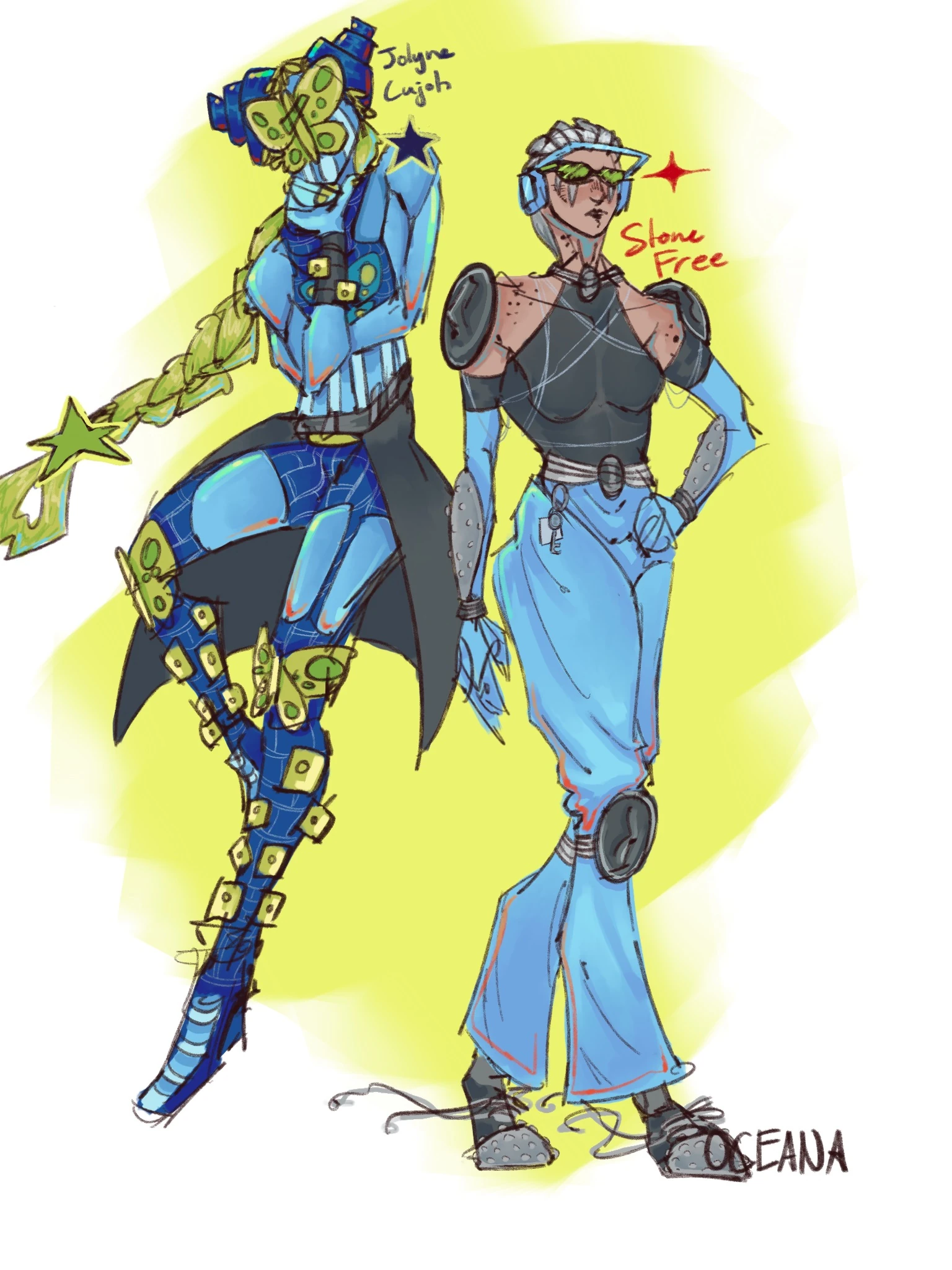 Stone free and stand, Jolyne | Fandom