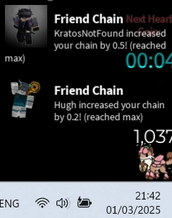 love friend chain | Fandom