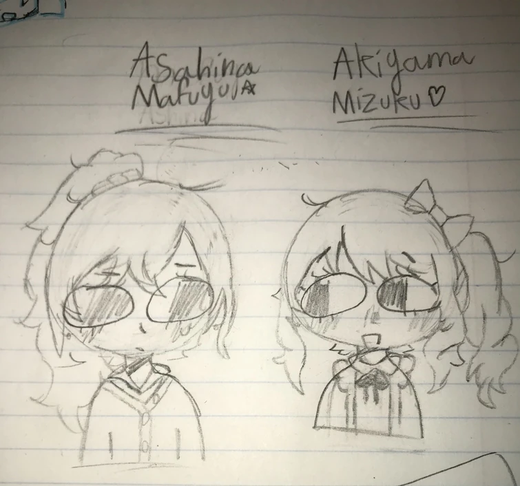i drew mafuyu!! :) (and mizuki) | Fandom