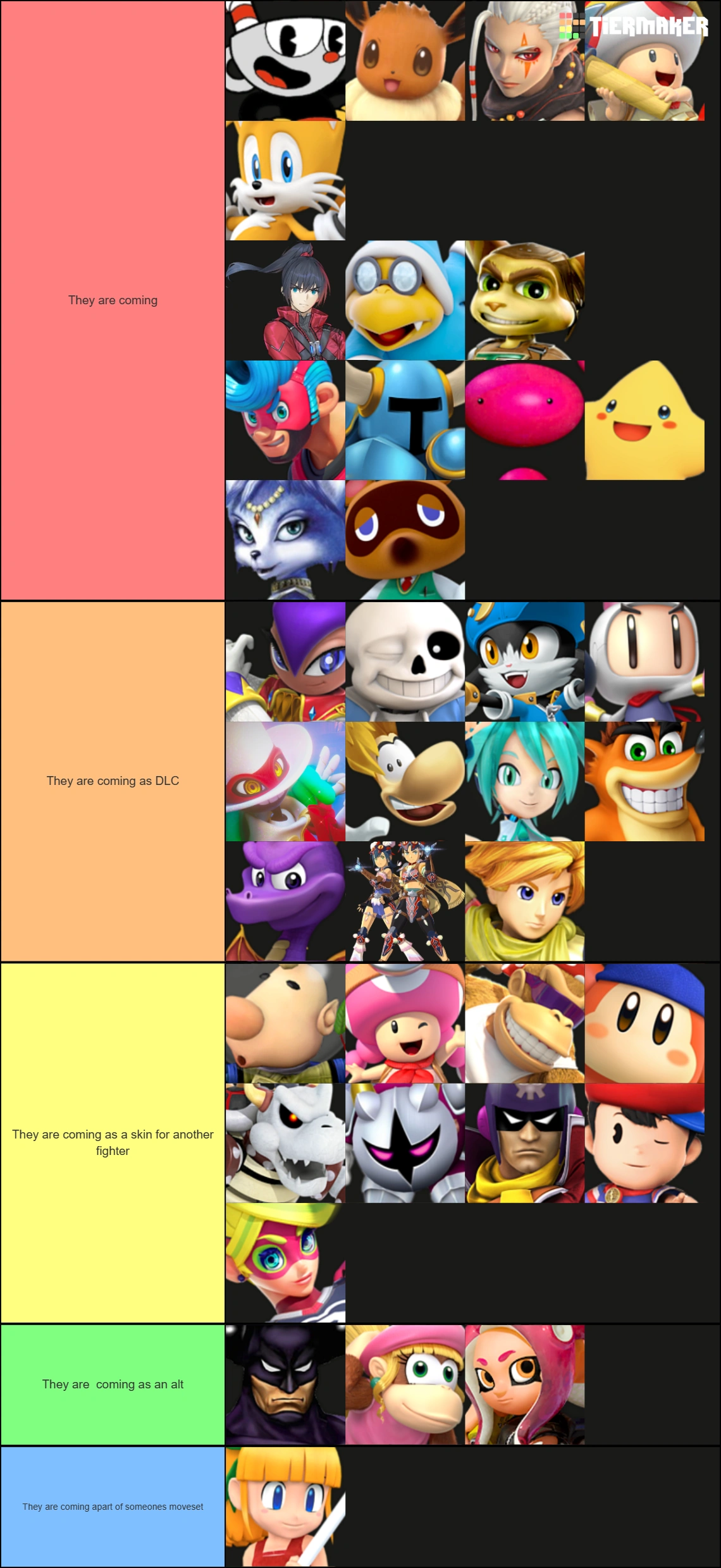 Who i would add to the roster for the 6th game: | Fandom