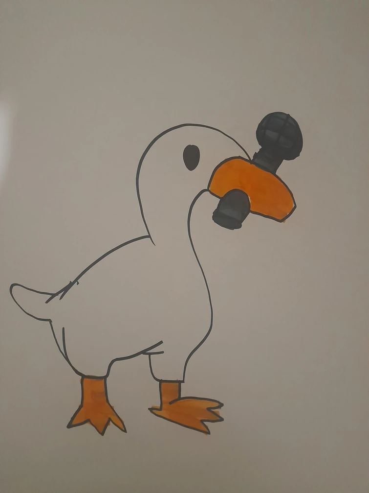 My drawing of Untitled Goose | Fandom
