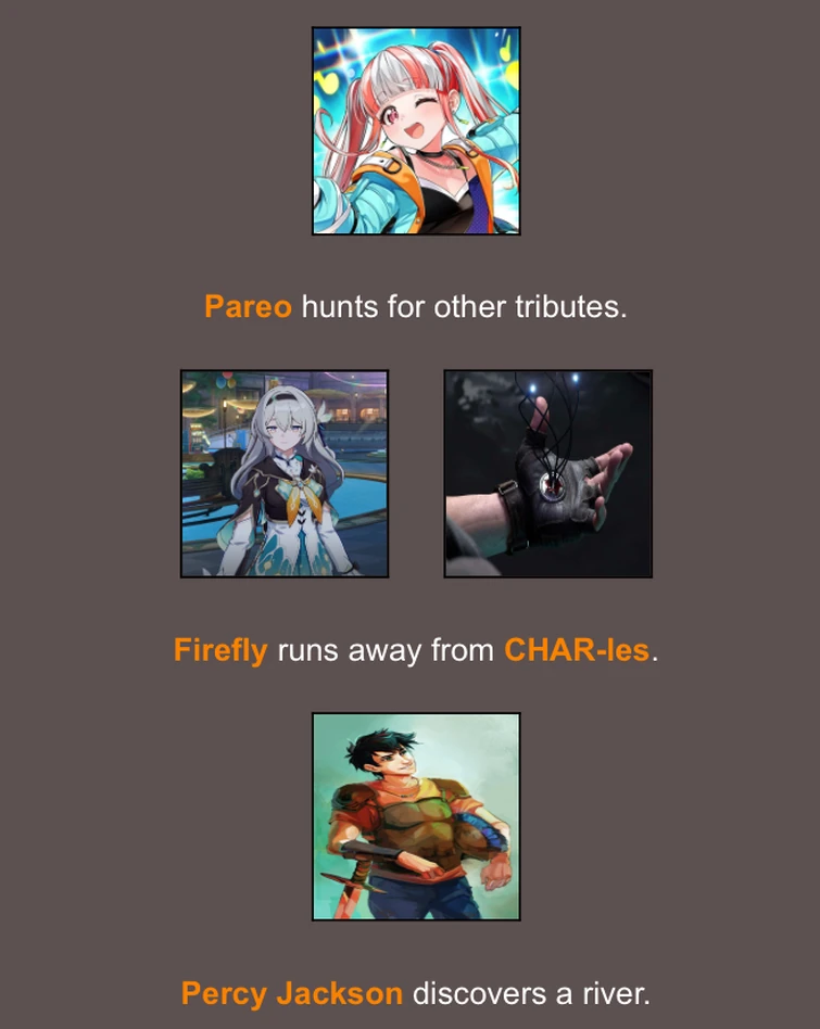 JDWiki Hunger Games: Day 2 + Night 2 | Fandom