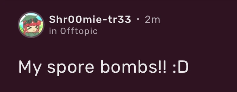 My spore bombs!! :D | Fandom