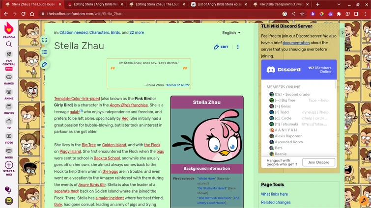 Fixed Stella's Page | Fandom