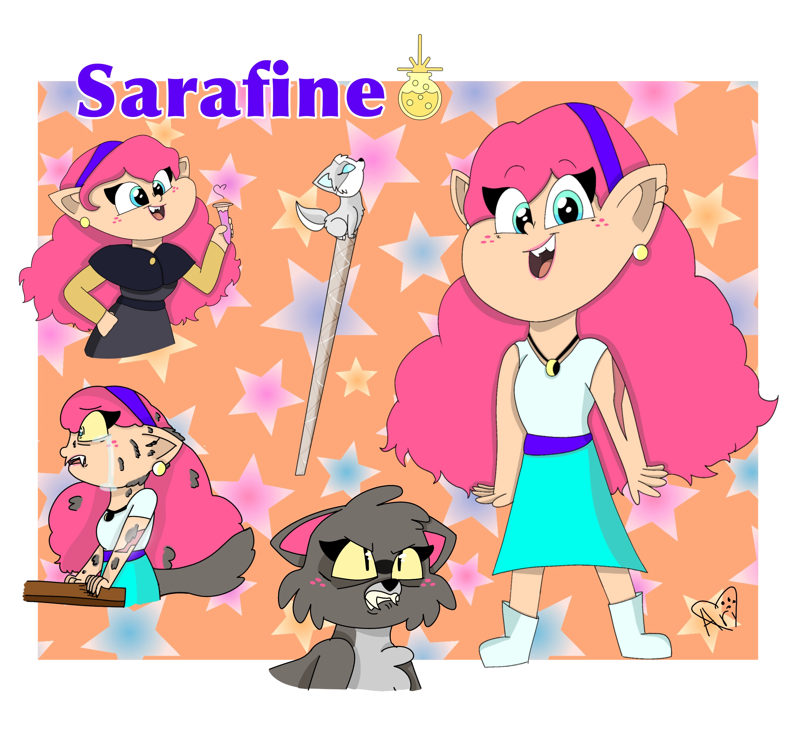The Owl House OC-Sarafine Blaine | Fandom