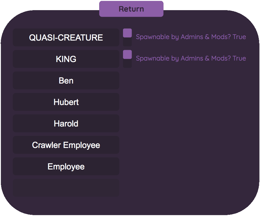Employee Menu | 3008 V2 Wiki | Fandom