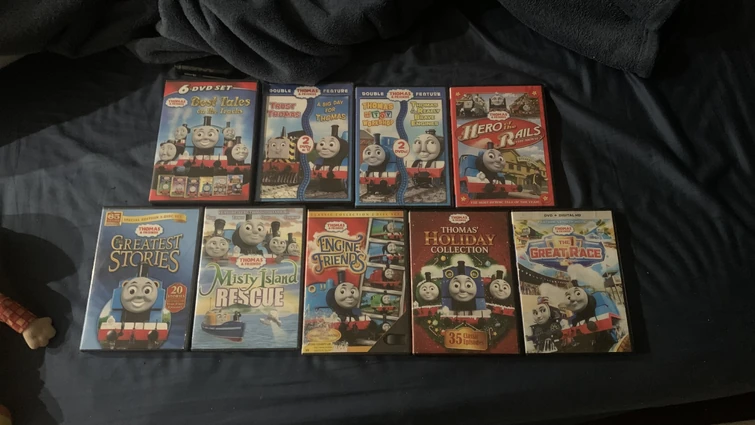 How many thomas DVDs do you own? | Fandom