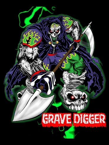 does Grave Digger (a skeleton-like killer That main mascot of Monster ...