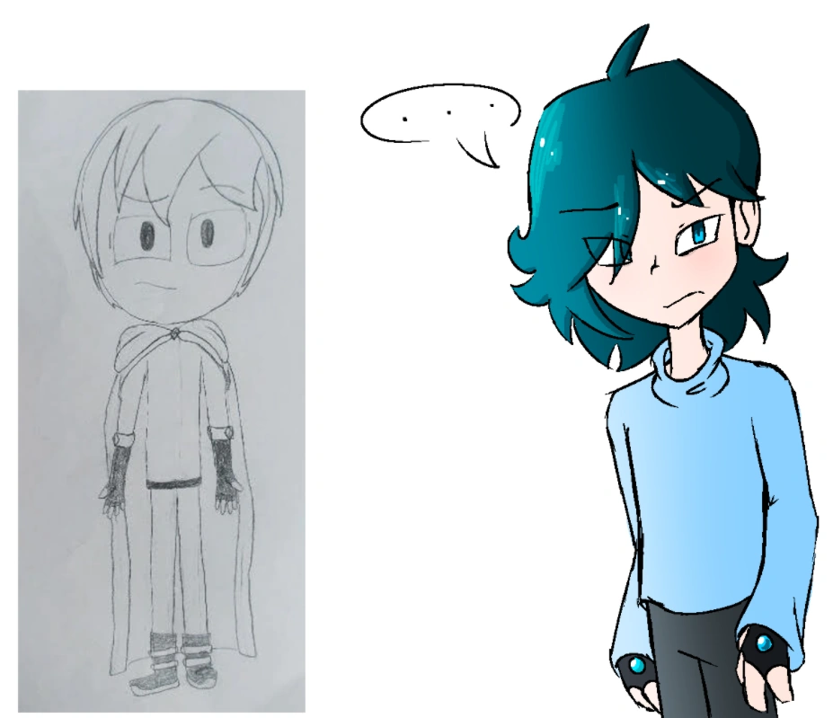 this is a gijinka of my oc named...uh....Magic Orb trust me | Fandom