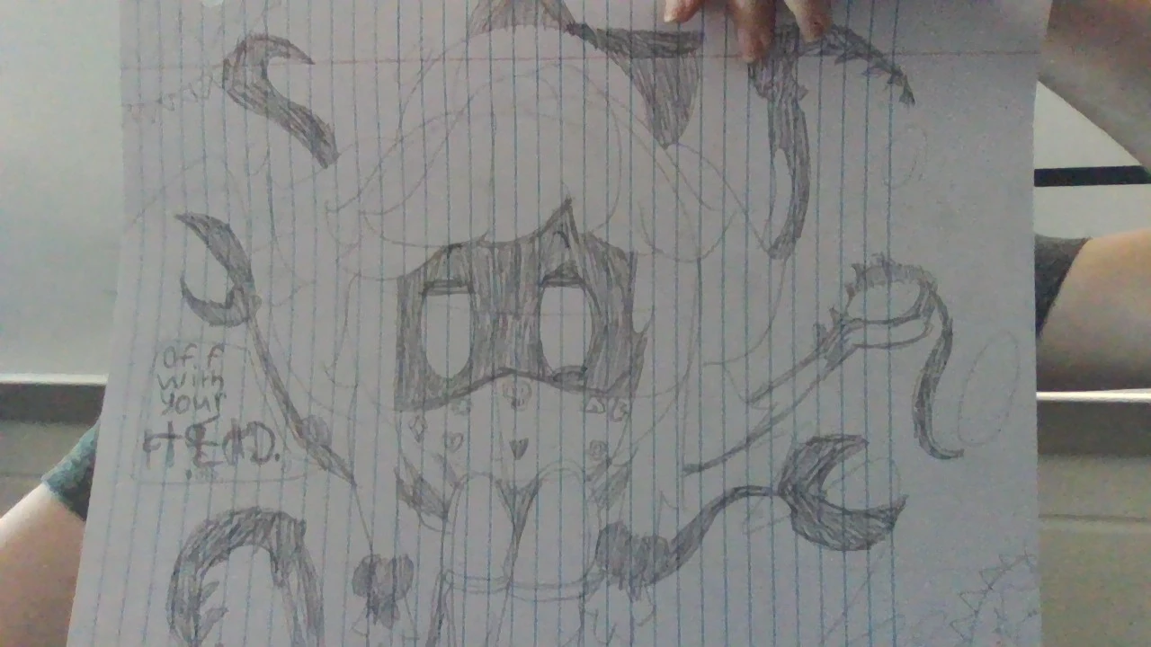 random cyn doodle- FIRST TIME DRAWING HER WITH ELDRITCH APPENDAGES DID ...