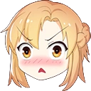 Yuuki Asuna Emoji Potion (Angry) | 300 Heroes Wikia | Fandom